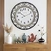 Amazon.com: SwallowLiving 24 Inch Vintage Iron Metal Frame Wall Clock ...