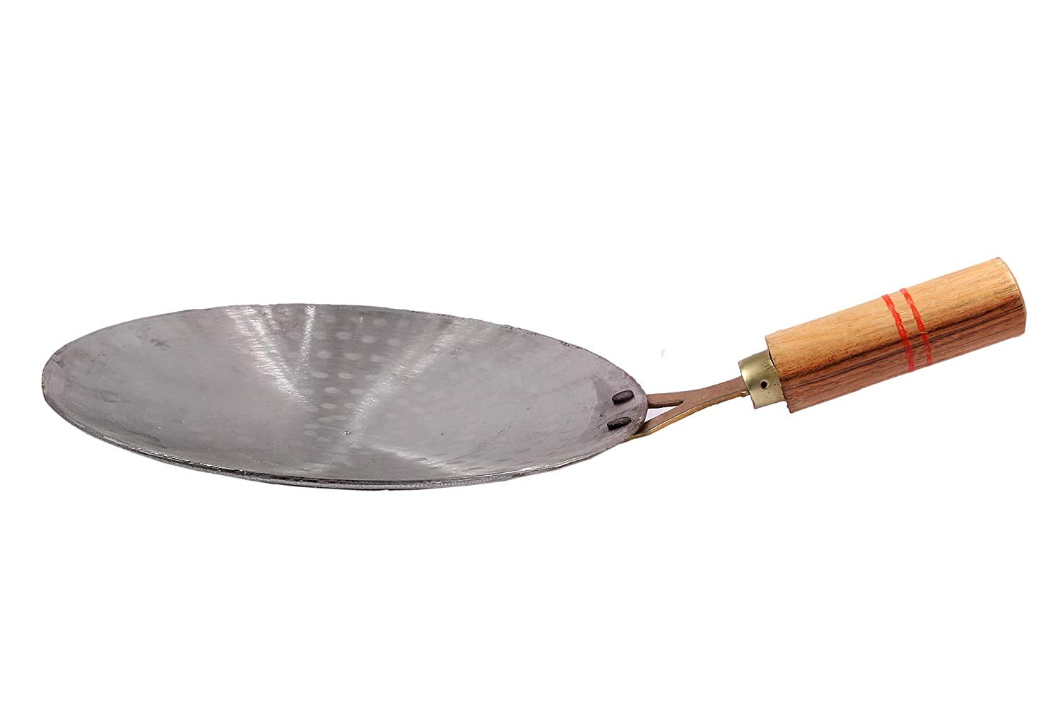 KITCHEN SHOPEE Iron cookware Set Iron deep Kadai/Frying Pan for Cooking ...