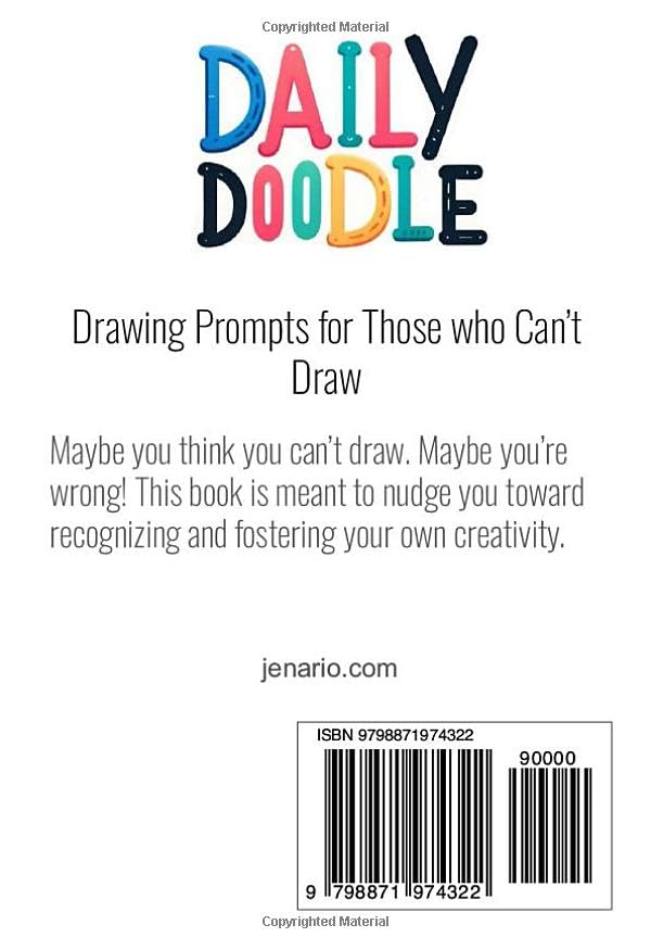 Snapklik.com : Daily Doodle: Drawing Prompts For Those Who Cant Draw