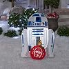 Amazon.com: Star Wars R2D2 4FT Christmas Inflatable Outdoor Yard ...