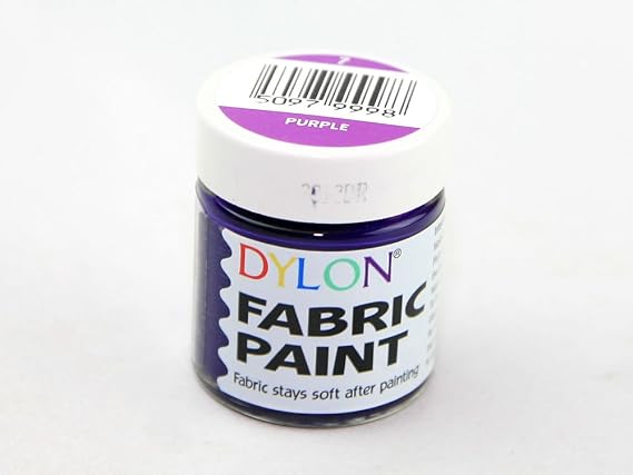 Amazon.com: Dylon Fabric Paint Purple - 25ml Jar : Arts, Crafts & Sewing