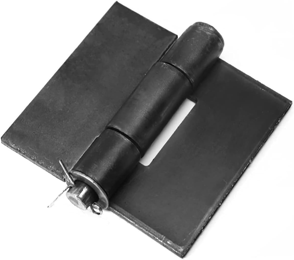 Amazon.com: Heavy Duty Weld On Hinges - 5mm Thick Steel - Detachable ...
