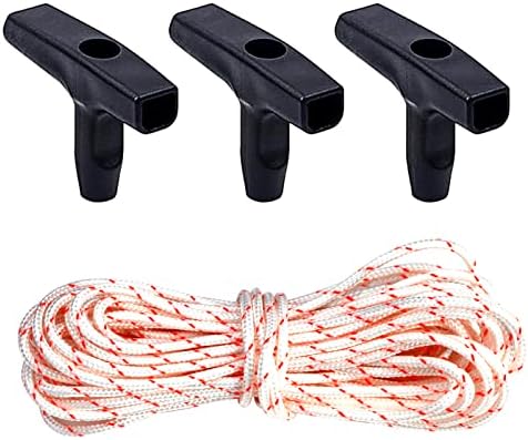 10 Meters Lawnmower Pull Cord Set 3.5mm Nylon Recoil Starter Rope ...