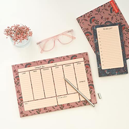Exacompta - 337008E - Hebdo Planner Color Design - 26,5 x 18 cm ...