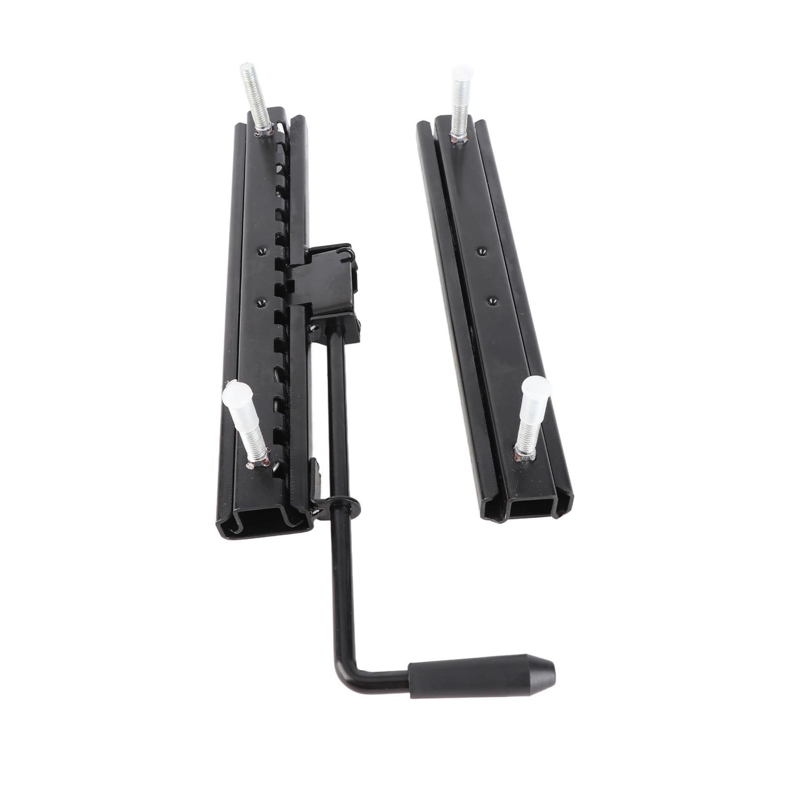 Amazon.com: Seat Slider Track, Pack of 2 Black Steel Vehicle Seat Slide ...