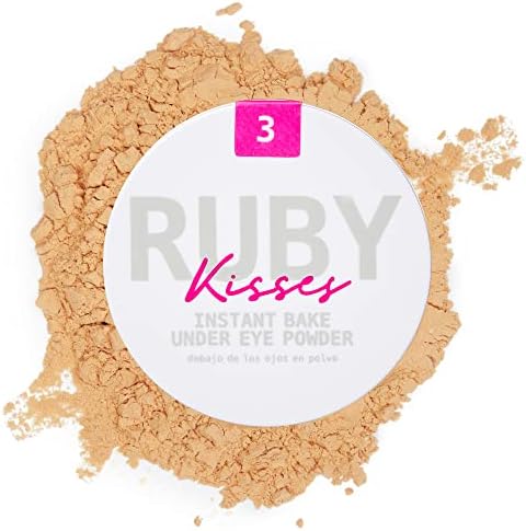 Amazon.com : Ruby Kisses Instant Bake Undereye Powder - Vegan, Cruelty ...