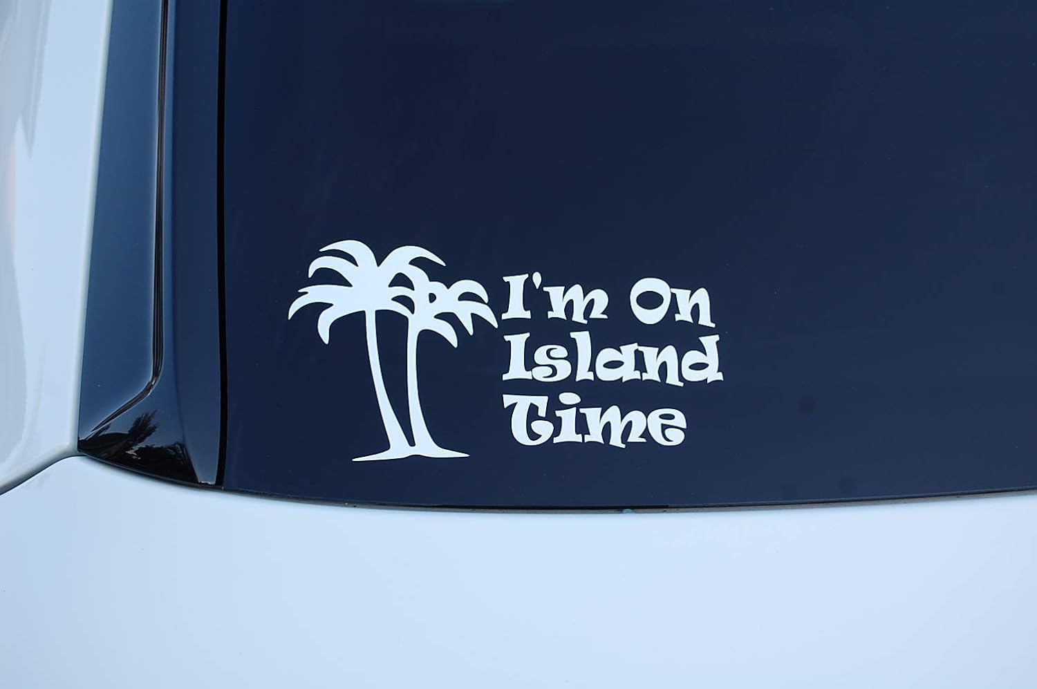 Amazon.com: Five Star Graphics I'm On Island Time Sticker Vinyl Decal ...