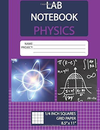 Lab Notebook Physics: for Science Student and Record Research, Physics ...