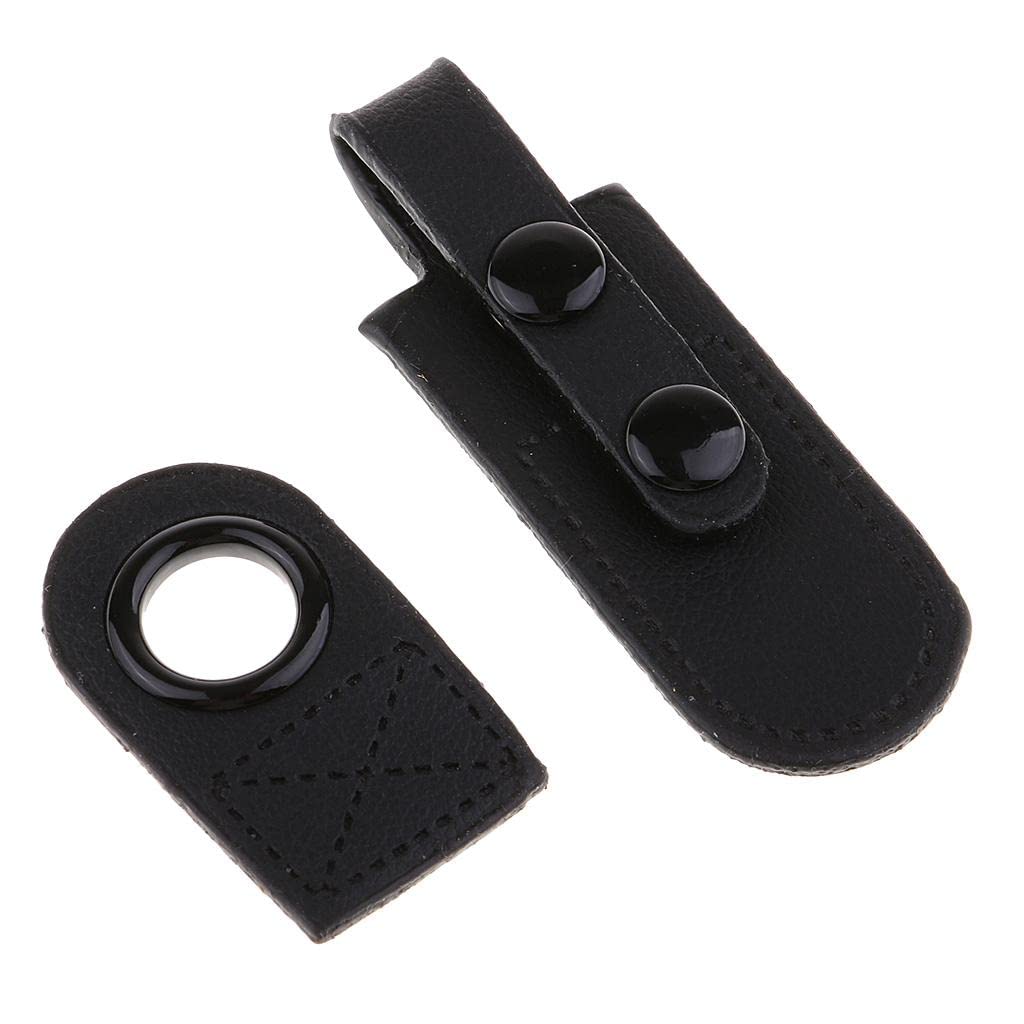 Enakshi 1 Pair PU Leather with Metal Hook Buttons, Coat Fastener for ...