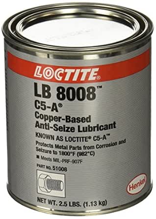 Amazon.com: Loctite 51008 Copper LB 8008 C5-A Anti-Seize Lubricant, -20 ...