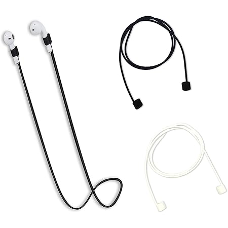 2pcs Magnetic Anti-Lost Straps, Sport Earbud Lanyard Strap Soft ...