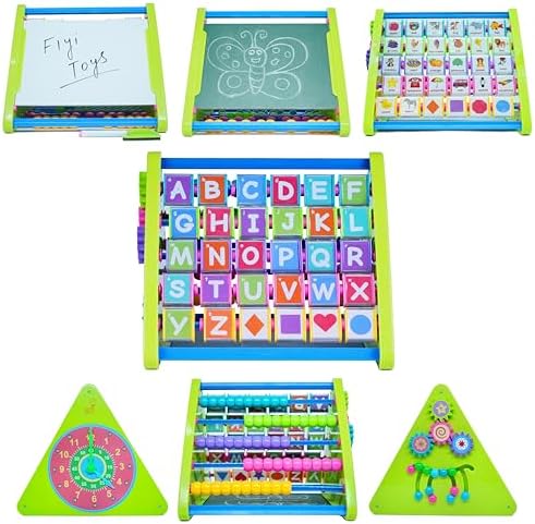 FLYI - STEM 8-in-1 Activity Triangle Toy | 3+Years | Montessori ...