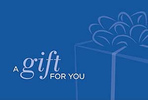 Amazon.com : Gift Card Presenter (A Gift for You - Simple Blue) 200 ...
