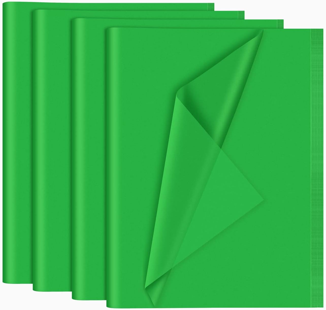 Amazon.com: NEBURORA 120 Sheets Green Tissue Paper 14 x 20 Inches ...