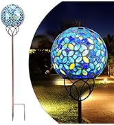 Amazon.com: Solar Outdoor Decorative Lights Color Swirl Solar Garden ...