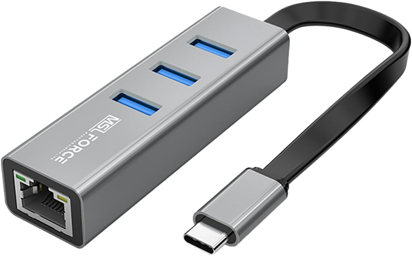 Amazon.co.jp: 有線LANアダプター 4-IN-1 USB ハブ イーサネットアダプタ USB C LAN変換アダプター【RJ45 ...