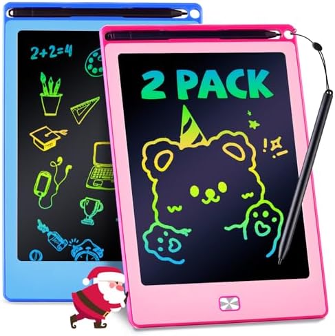 POPERFUN 2 Pack LCD Writing Tablet, 8.5 Inch Drawing Tablet for Kids ...