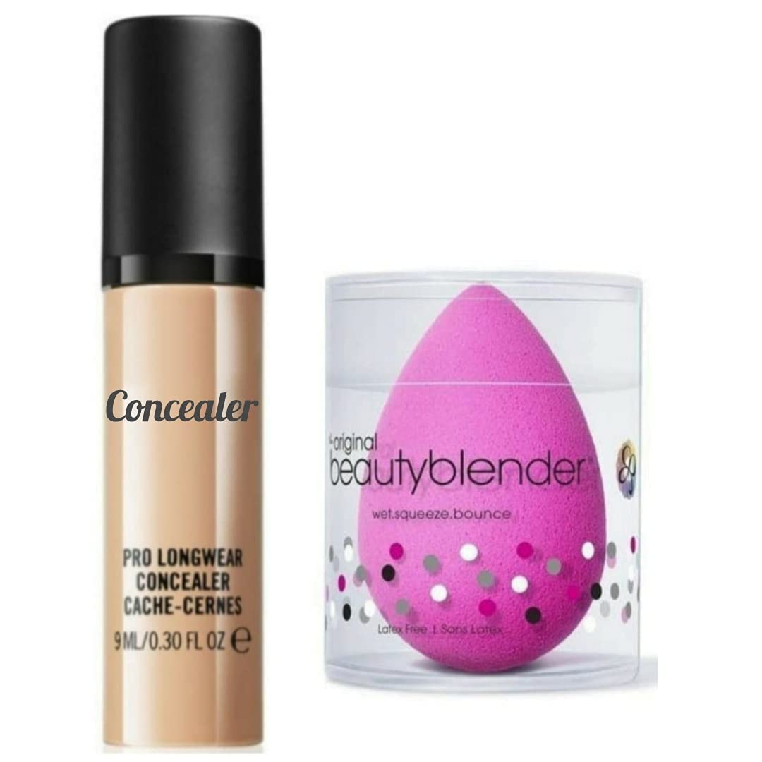Buy HUDA ZONE Combo Kit Pro Longwear Concealer With 1 Beauty Blender ...