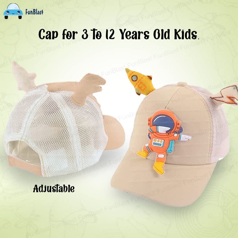Buy FunBlast Robot Theme Cap for Kids - Kids Cap Hat for Boys Girls ...