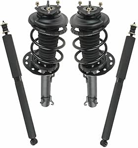 Amazon.com: NUUDI 4 Pieces Front Rear Side Suspension Shock Absorber Strut 5796 272257 272258 ...