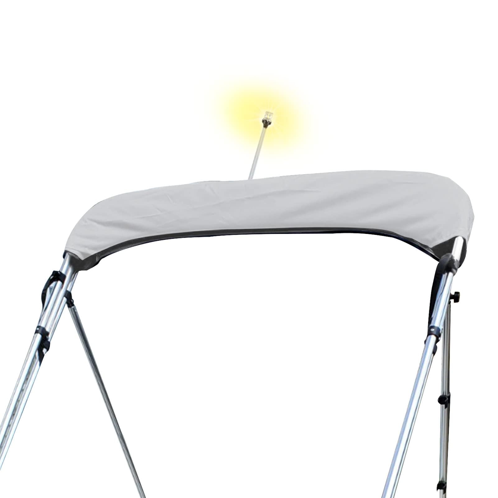 Amazon.com: YimSting Grey Bimini Top Storage Boot Cover with Light Hole ...