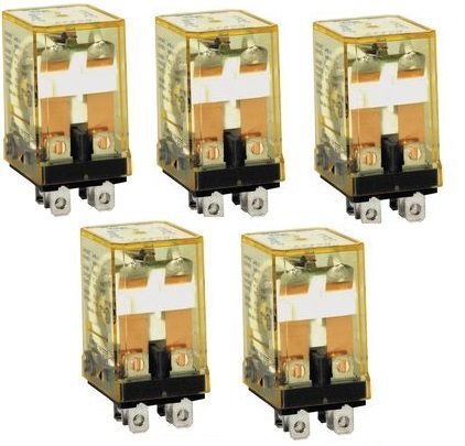 Amazon.com: 5 PACK OF IDEC RH2LB-UDC-24V POWER RELAY : Industrial ...