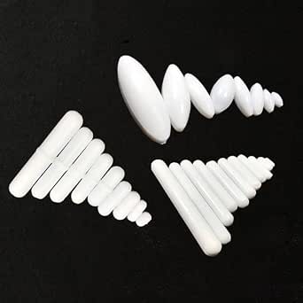 5PCS Magnetic Stirrer Bar Mixed Size PTFE Magnetic Stirrer Mixer Stir ...