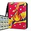 Card Binder 440 Pockets, 4-Pocket Card Holder Album with 55 Sleeves Red ...