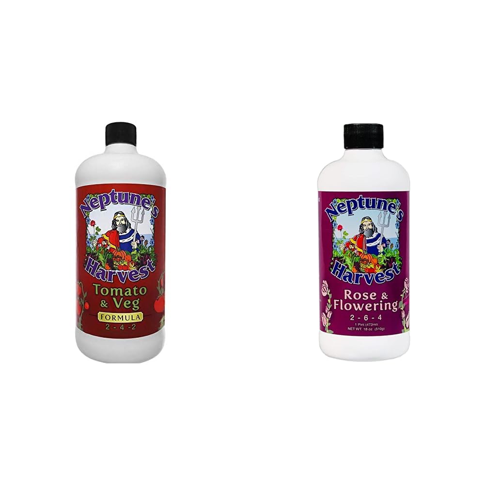 Amazon.com : Neptune's Harvest Organic Plant Food Tomato & Vegetable 18 ...