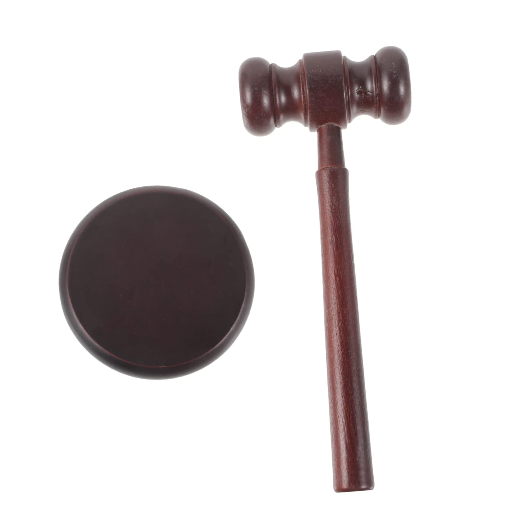 Amazon.com: Gavel and Sound Block 1 Set Judge Wooden Playset Wood Base ...