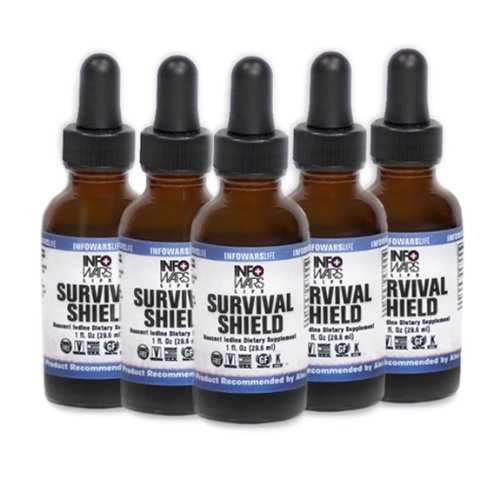 Amazon.com: Survival Shield - Nascent Iodine: 5 Bottles 1796% of Rda ...