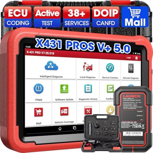 Amazon.com: LAUNCH X431 PADVII Elite, ECU Reprogramming Tool, Online ...