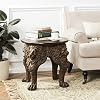 Amazon.com: Design Toscano Lord Raffles Lion Leg End Table, Woodtone ...