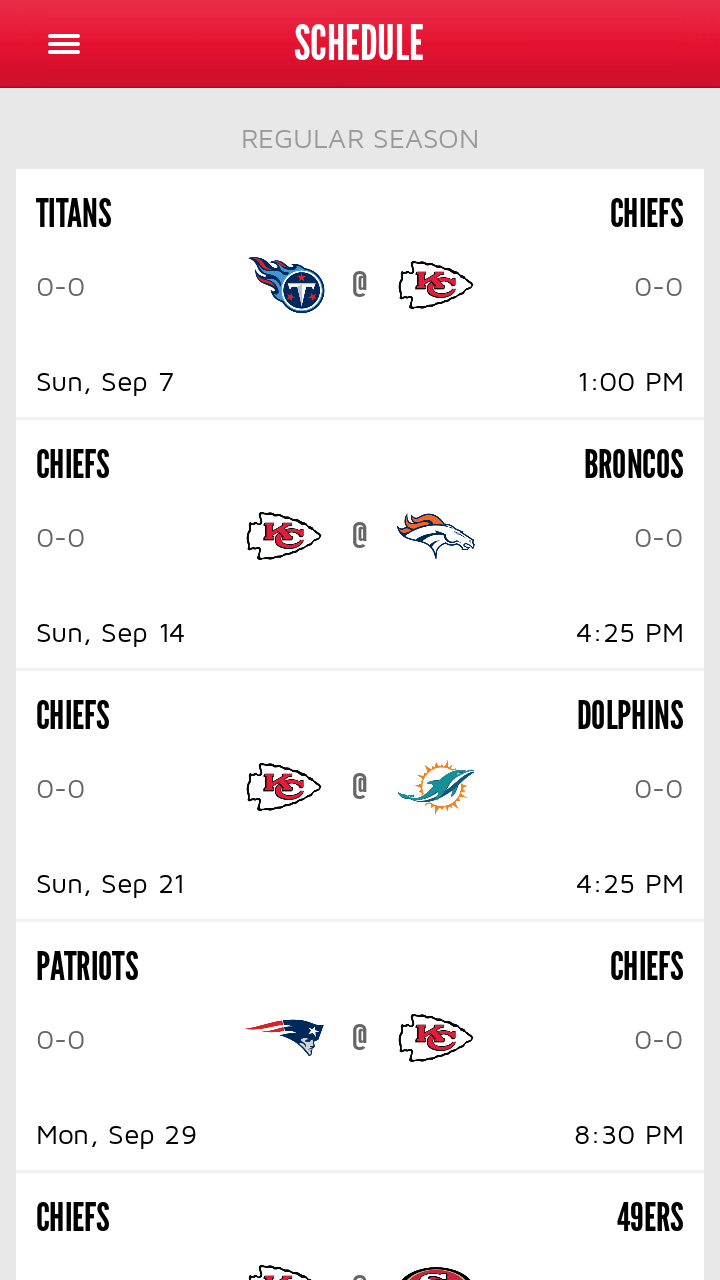 Kansas City Chiefs - App on Amazon Appstore