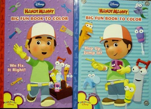 Handy Manny Big Fun Coloring Book (Handy Manny Big Fun Book to Color ...