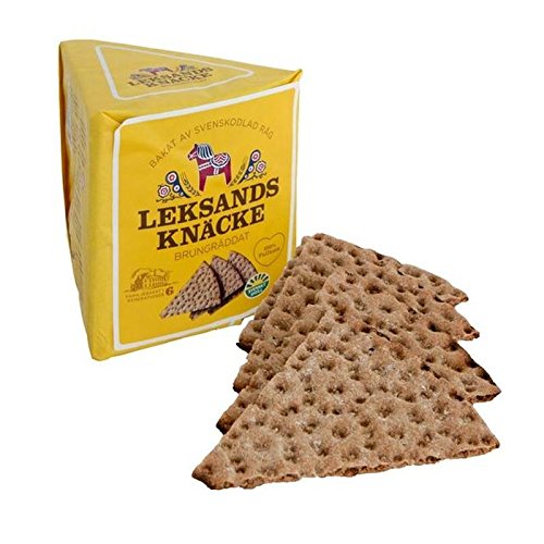 Amazon.com: Leksands Brown Baked Crispbread 200g (Pack of 6)