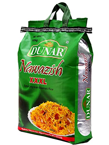 Dunar Nawazish | Extra Long Grain Basmati Rice | 10kg - Price History