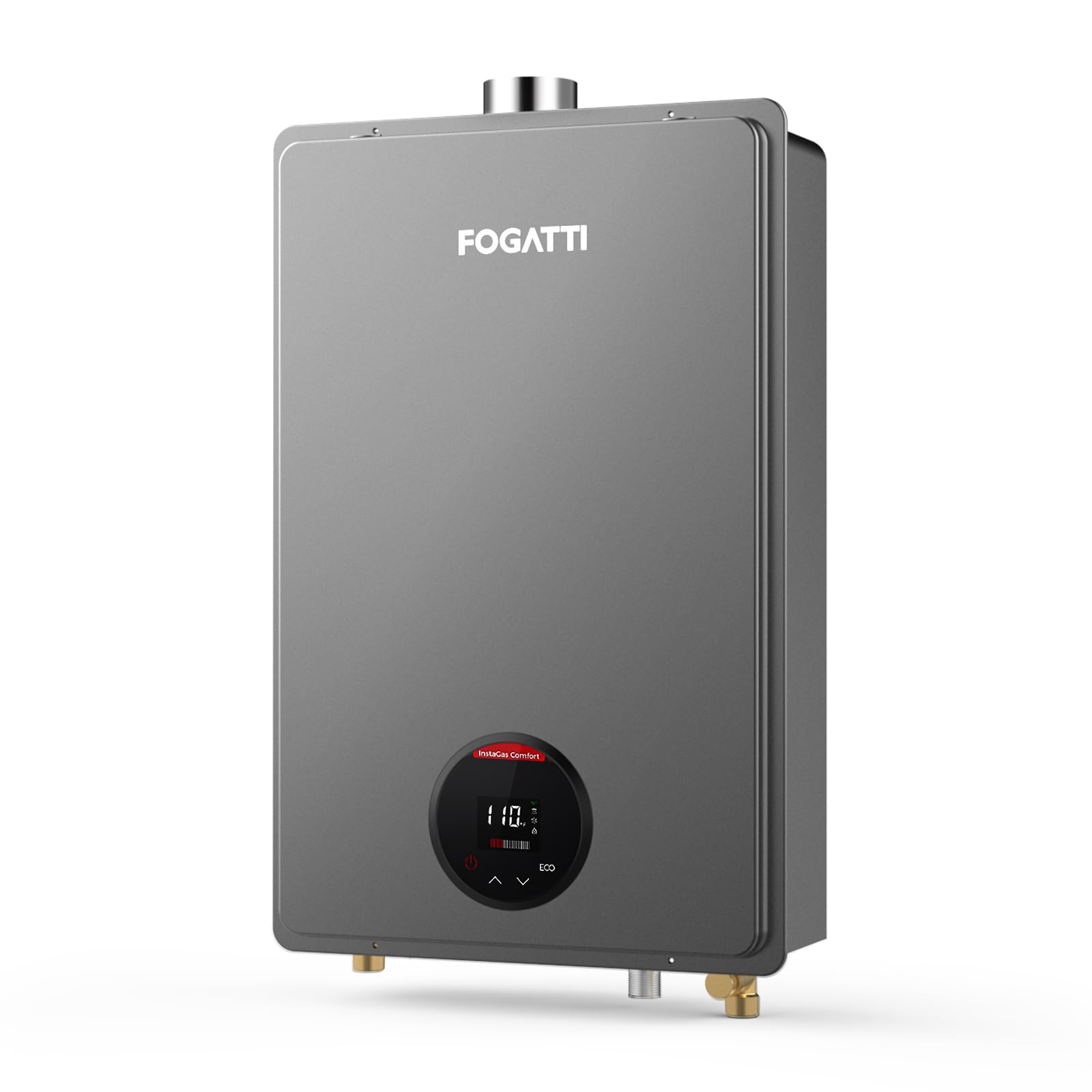 FOGATTI Natural Gas Tankless Water Heater - Indoor Installation Up to 5 ...