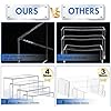 Amazon.com: Aheroi Large Acrylic Risers, 8 Pcs 2 Set(7”L~8”L~9”L ...
