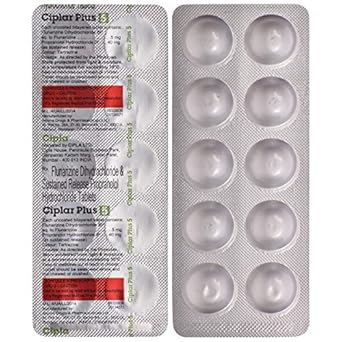 Ciplar Plus 5 - Strip of 10 Tablets : Amazon.in: Health & Personal Care
