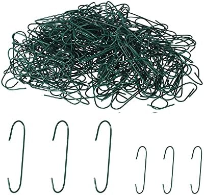 YLAB - 300 Gold Bauble Hooks for Christmas Tree Decorations - Perfect ...