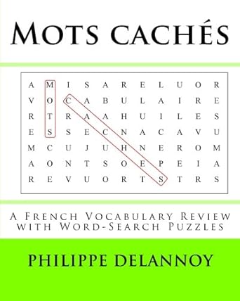 Mots cachés: A French Vocabulary Review with Word-Search Puzzles ...