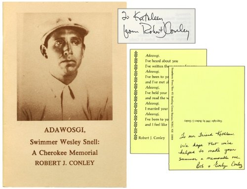 Adawosgi, Swimmer Wesley Snell: Robert J. Conley: Amazon.com: Books