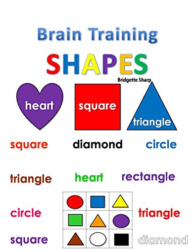 Brain Training SHAPES (Kindergarten Readiness Book 2) eBook : Sharp ...