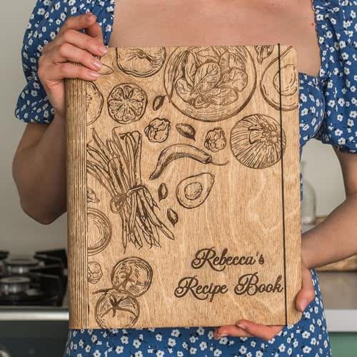 Amazon.com: Personalized Recipe Book To Write In Your Own Recipes ...