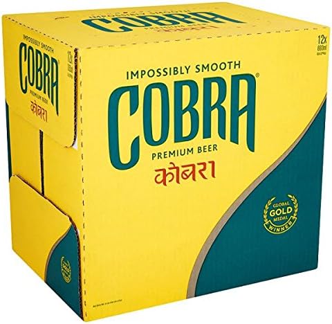 Cobra Premium Beer 12 x 660ml (Pack of 12 x 660ml) : Amazon.co.uk: Grocery