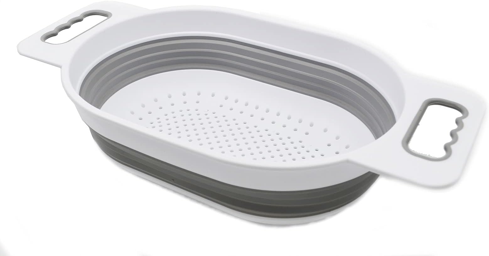 Amazon.com: SAMMART Over The Sink Rectangular Colander (Grey): Home ...