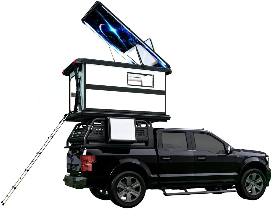 Amazon.com: IIM Camper Electric Hardshell Roof Top Tent for SUV and ...