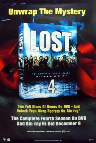 Amazon.com: Lost Season 4: Poster 27" x 40" (Approx.): Prints: Home ...