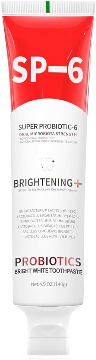 Amazon.com: 2pcs Sp6 Probiotic Whitening Toothpaste, Sp 6 Toothpaste ...